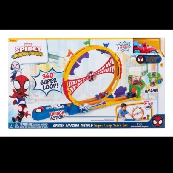 jazwares | Toys | Spidey His Amazing Friends Amazing Metals Super Loop ...